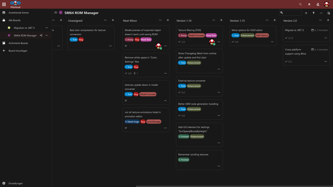 Current Development State of SM64 ROM Manager | Pilzinsel64